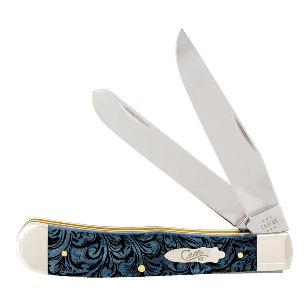 Smooth Mediterranean Blue Bone Western Tooled Trapper - WTL Distribution